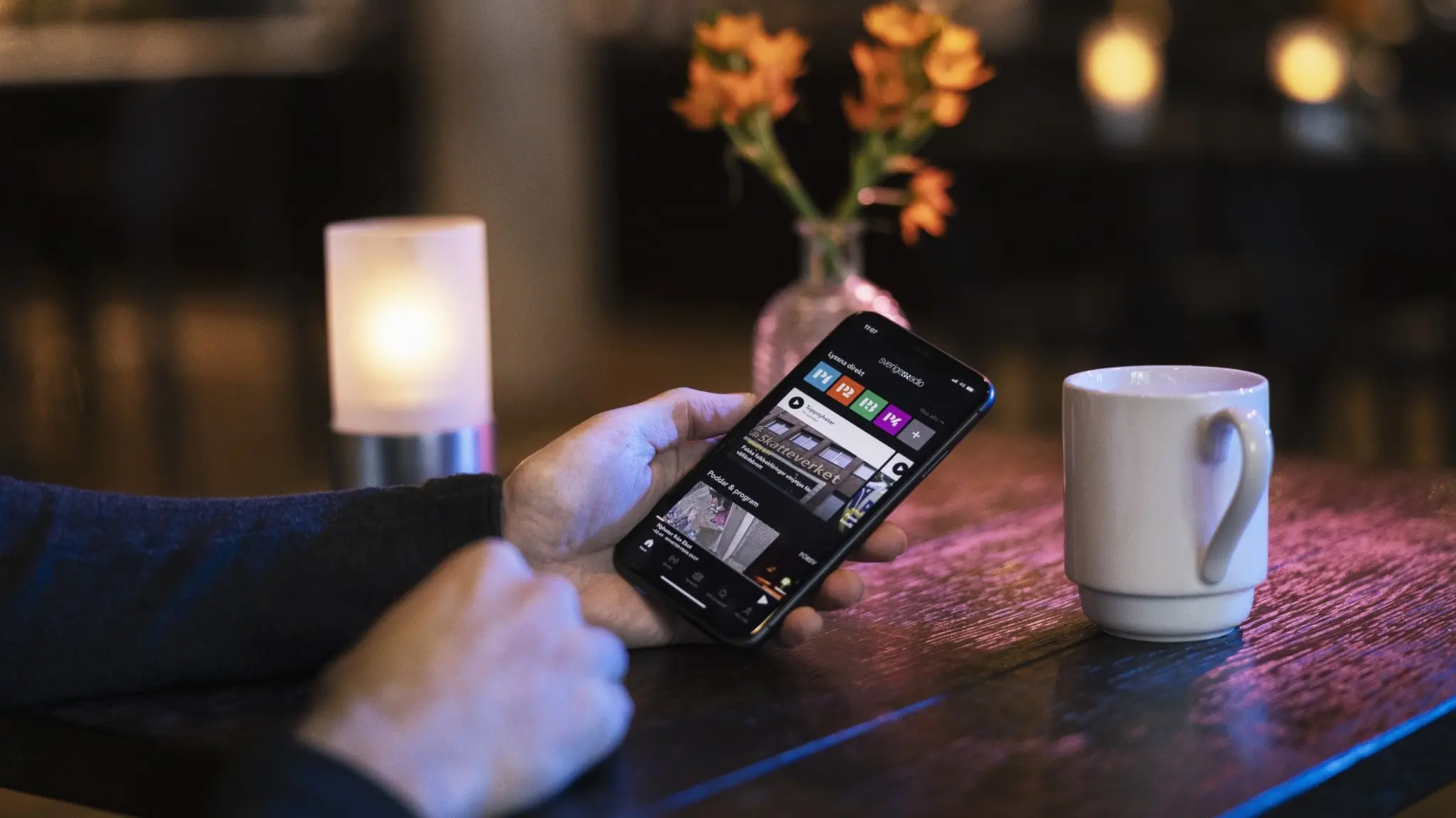 Så får du P4 Stockholms nyheter i Sveriges Radios app | Sveriges Radio