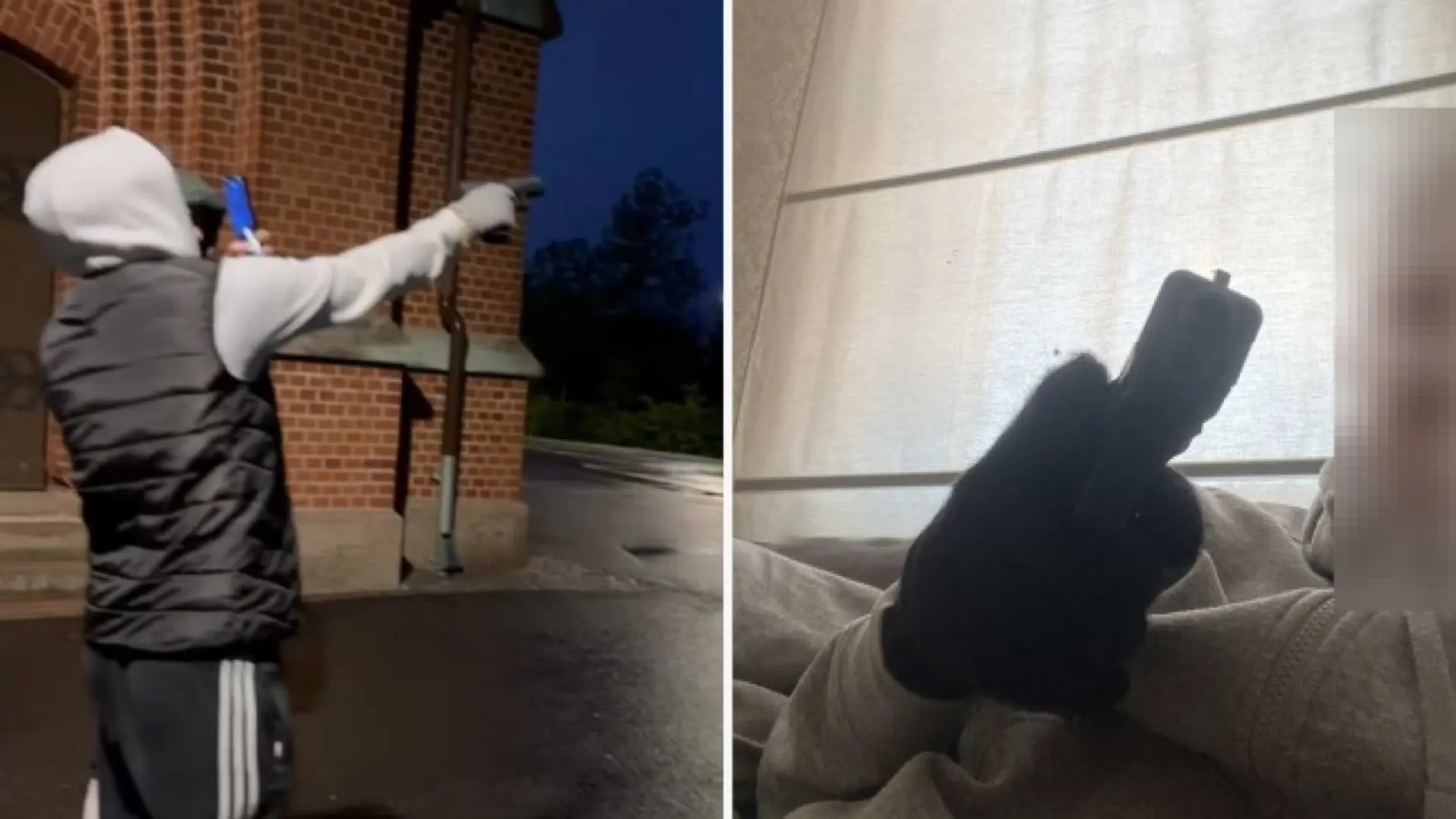Åtalas för grova brott – poserade med pistol från regeringen | Sveriges ...