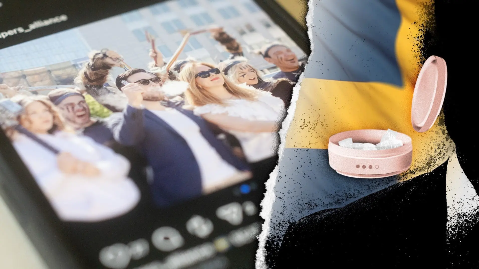 Koppling mellan tobaksindustrin och kampanj för snus | Sveriges Radio