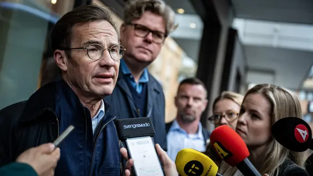 Ulf Kristersson om SD-ledamoten som misstänks för barnpornografi ...